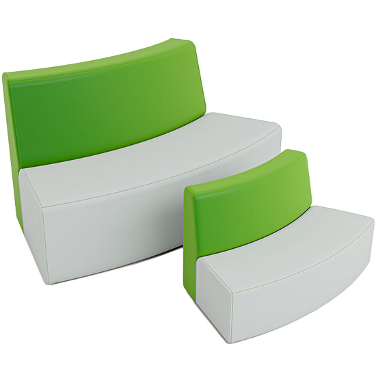 Curved Outside Sofa 40 | Fomcore - Soft Seating Experts | Flexible ...