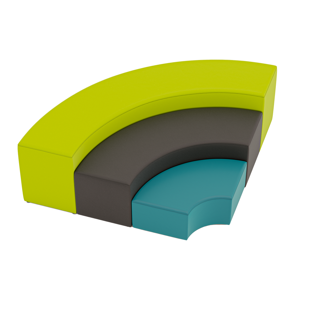 Rainbow Bench Combo | Fomcore - Soft Seating Experts | Flexible ...